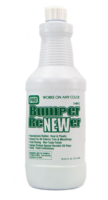Bumper Renewer – Walt's Polish– The Leader in Auto Detailing Supplies